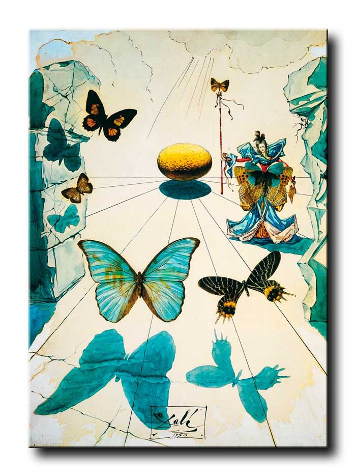 Salvador Dali Surrealism Butterfly