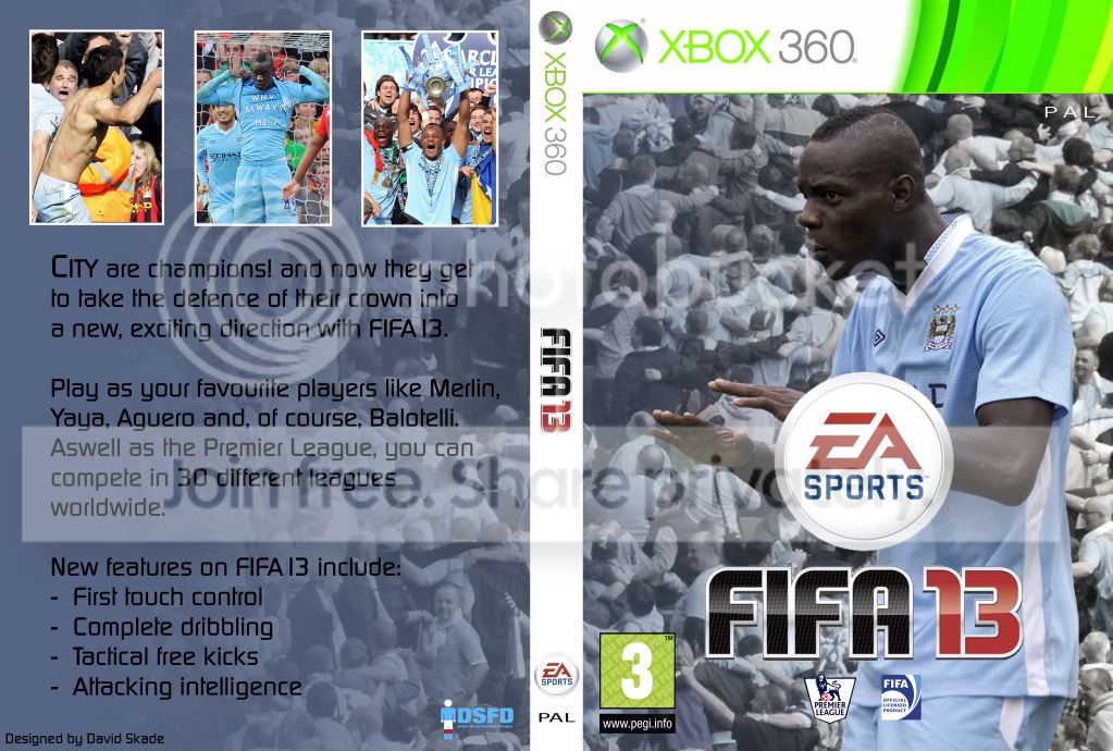 FIFA 13 covers | Bluemoon - the leading Manchester City forum